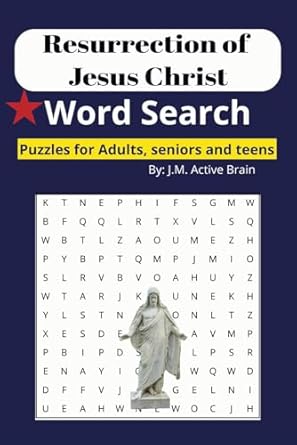Resurrection of Jesus Christ Word Search Puzzle Book: Word Searches ...