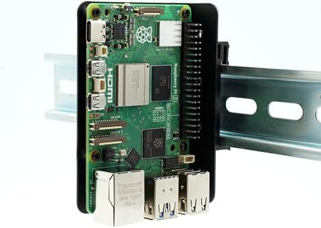 Amazon.com: KKSB DIN Rail Clip Mount Bracket for Raspberry Pi ...