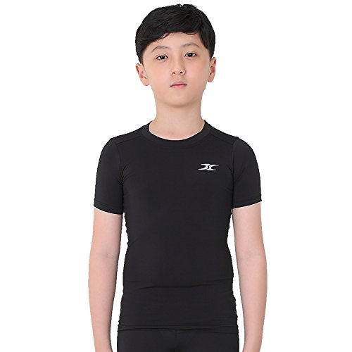 Kids Compression Shirt Underwear Boys Youth Under Base Layer Short ...