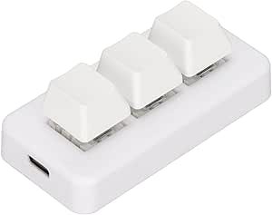 USB Mini 3 Key Keypad,Universal Computer Gaming Mechanical Keyboard ...
