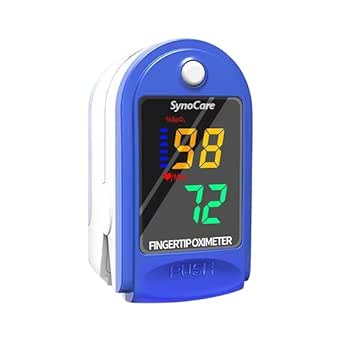 SYNOCARE Pulse Oximeter Fingertip, Blood Oxygen Saturation Monitor ...