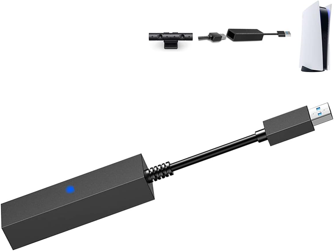 VR Adapter Cable for PS5, VR Camera Adapter for Playstation Camera PS4 ...