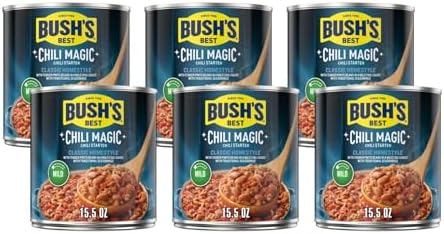 Amazon.com : Bush's Classic Homestyle Chili Magic Chili Starter, 15.5 ...