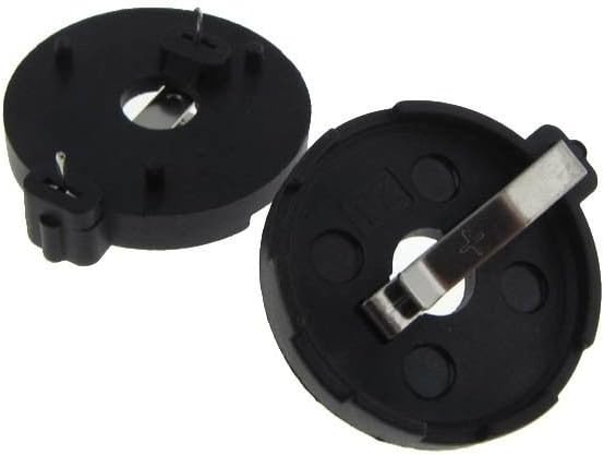 Amazon.com: HQ CR2330 Coin Cell Battery Holder PC Pin Black : Electronics