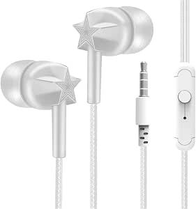 Amazon.com: SAGEPL Wired Earbuds for Kids in-Ear Headphones, 3.5Mm ...