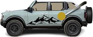 Amazon.com - Benini Design Studio Mountain Range Rocker Stripes Decal 3 ...