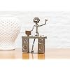 Amazon.com: Broadway Gift Disc Jockey DJ Spinner Silver Tone 6 inch ...