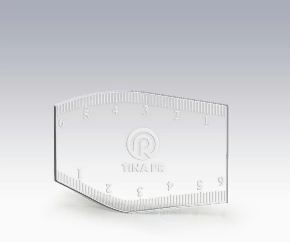 Amazon.com: Mapping PMU Ruler Bow Eyebrow Eyeliner Lips Shaping Ruler ...