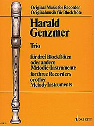 Amazon.com: Trio Score and Parts for 3 Recorders (SAA) or other melody ...