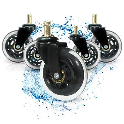 Buy Office Chair Castors Swivel Chair Castors Hard Floor Castors Rubber ...