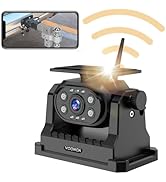 Amazon.com: Solar Wireless Magnetic Backup Camera, 9600mAh Battery ...