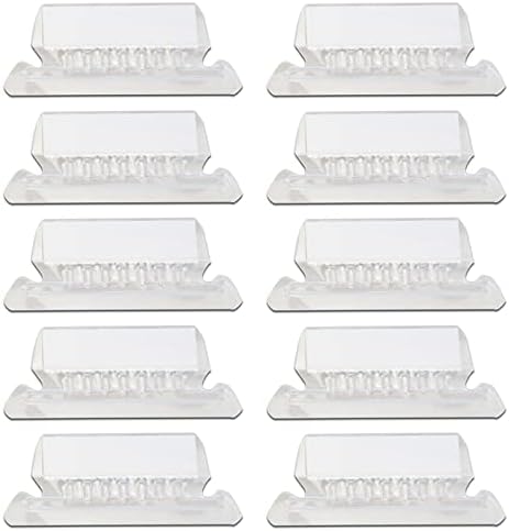 Amazon.com : 10PCS Clear Plastic File Folder Tabs and Inserts 2 Inches ...