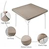 Amazon.com: Monibana Square Fitted Card Tablecloth Table Cover Elastic ...
