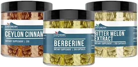 Amazon.com: Earthborn Elements Berberine, Ceylon Cinnamon, & Bitter ...