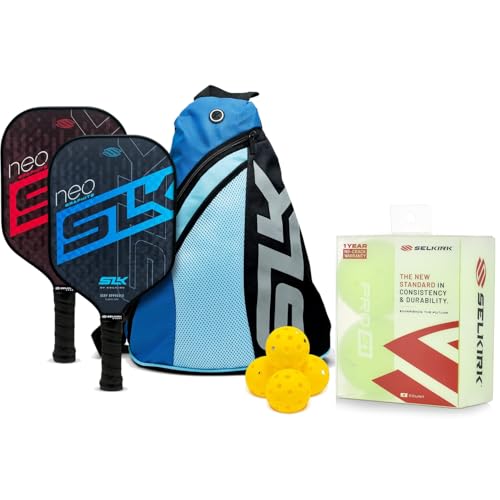 Selkirk Sport SLK Neo Pickleball Paddle Set of 2 and Selkirk Pro S1 4 ...