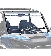 Amazon.com: SAUTVS Vented Full Front Windshield for Can-Am Commander ...