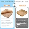 Amazon.com: 120Pcs Air Fryer Parchment Paper, 8.5 Inch Square Air Fryer ...