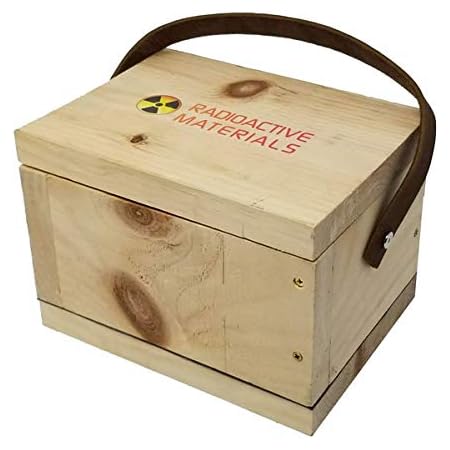 Amazon.com: Lead Lined Wood Box - Radioactive Materials Storage ...