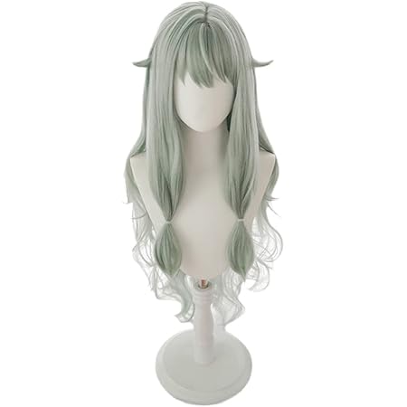 Amazon.com: PWEINCY Green Kusanagi Nene Cosplay Wig Women Halloween ...