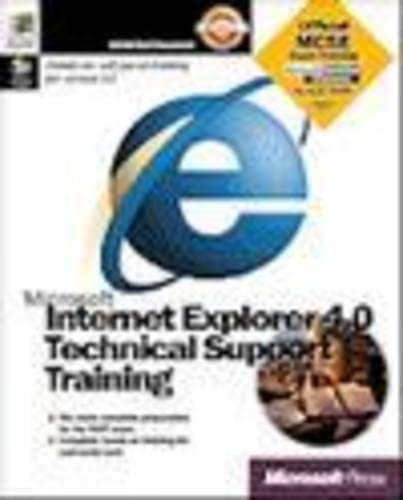 Microsoft Internet Explorer 4 Technical Support Training: Microsoft ...