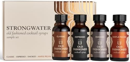 Amazon.com : Strongwater Old Fashioned Craft Cocktail Mixer Sample 4 ...