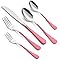 Amazon.com | MDEALY 20-Piece Green and Gray Silverware Set for 4, 18/0 ...