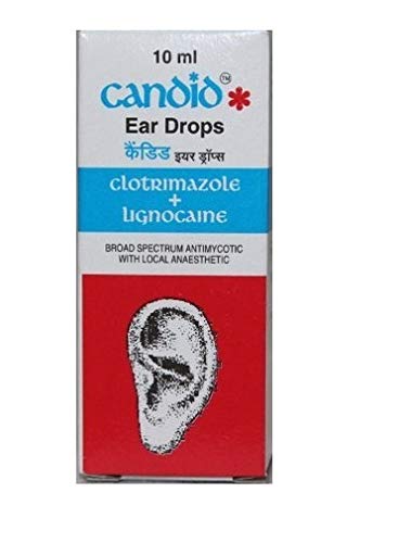 Candid Ear Drops (DL Reqd) (MFR: Glenmark) : Amazon.in: Industrial ...