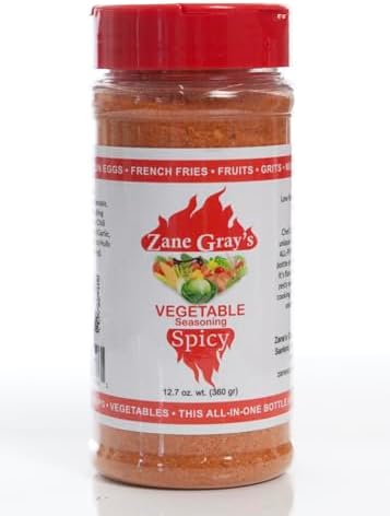Amazon.com : Zane Gray's Vegetable Seasoning Spicy Vegetable Seasoning ...
