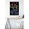 Amazon.com: Trends International Disney Mickey Mouse - Rainbow Outline ...