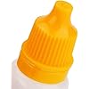 KEILEOHO 200 PCS 10ml Colorful Empty Dropper Bottles, Colour Eye Liquid ...