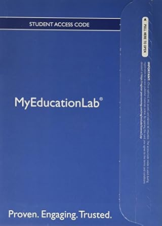 Amazon.com: New Myeducationlab with Pearson Etext - Standalone Access ...