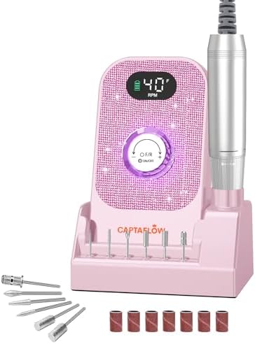 Amazon.com: Portable Electric Nail Drill, 35000 RPM Professional ...