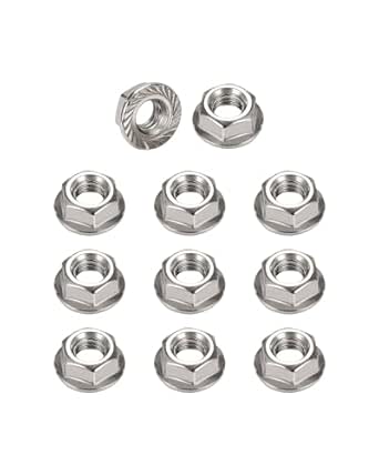 5/16-18 Flange Nuts - IMScrews 304 Stainless Steel Flange Nuts ...