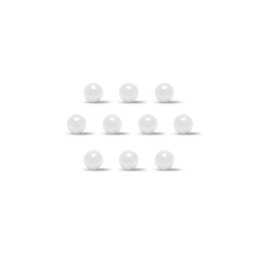 10pcs 3mm Ceramic Bearing Balls ZrO2 Zirconia Oxide Ball Grade 5 G5 ...