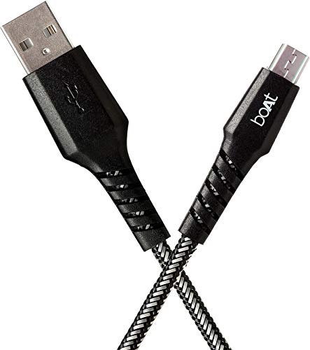 Boat USB Cable Black : Amazon.in: Computers & Accessories