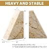 Amazon.com: Koville Marble Bookends for Shelves, Large Bookends for ...