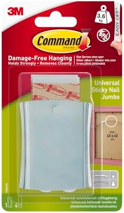 Command 17048-ES Metal Universal Picture Hanger - Damage Free Hanging ...