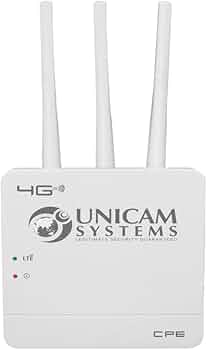 Unicam Wireless Router 4G Mobile Sim Based Router with Four Antenna ...