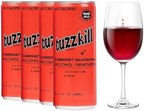 Amazon.com: Buzzkill Wines - Non-Alcoholic Cabernet Sauvignon ...