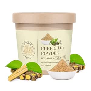 Niche Herb Store Giloy/Guduchi/Gulvel Stem Powder | 100 Grams ...