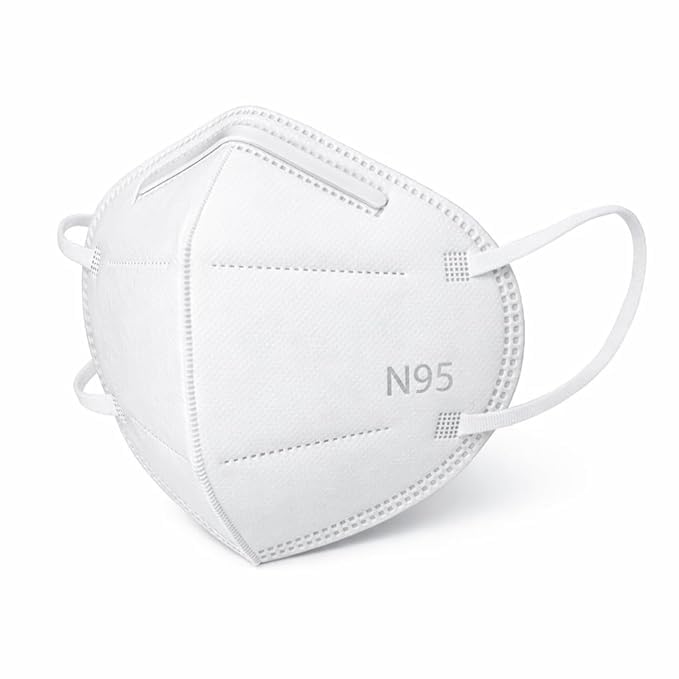 Ephemeral N95 Protective Face Mask with Adjustable Nose Clip ...