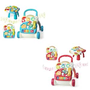 Amazon.com : Sit to Stand Baby Walker, Activity Center with Music and ...
