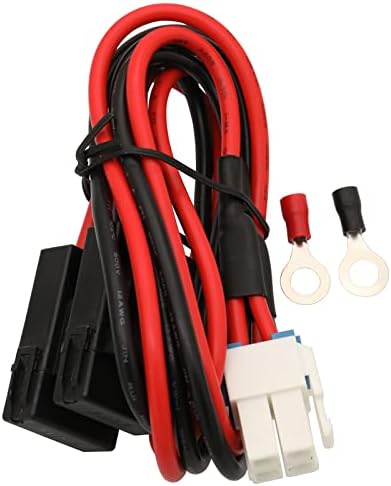 Amazon.com: Karier 4-Pin 12AWG DC Power Cord Cable 12V 30A Short Wave ...