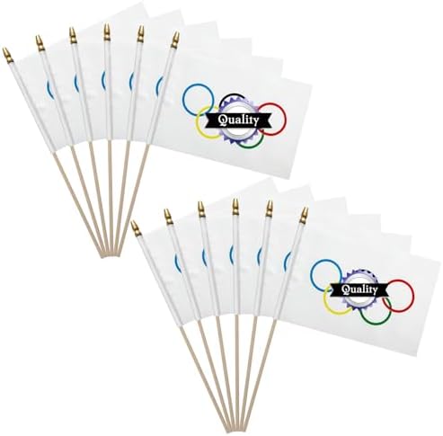 Amazon.com : WEITBF 20Pack Small Olympic Games Flag Decorations ...