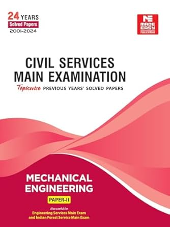 Buy CSE Mains 2025: Mechanical Engineering Solved Paper-2 Book Online ...