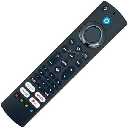 Original Fire Smart TV Edition Voice Remote Control Compatible with ...