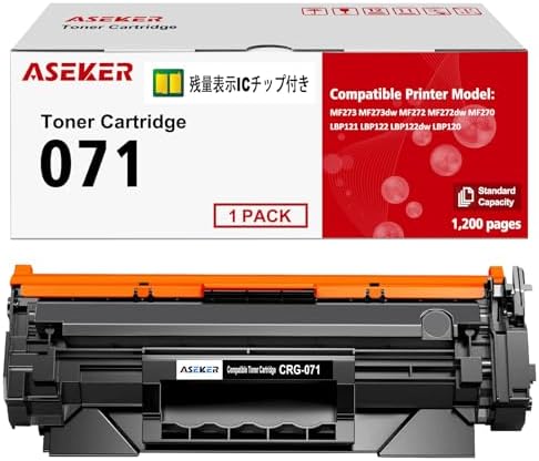 Amazon.co.jp: 互換071 CRG-071 CRG 071トナーカートリッジ標準容量1200ページ 対応機種CANON キャノン ...
