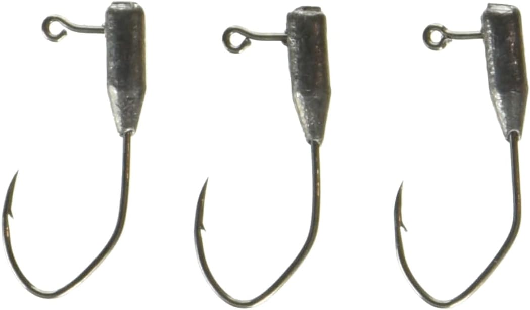 Amazon.com : Arkie Lures STIH-132-100 Tube Insert Jig Heads- Black ...