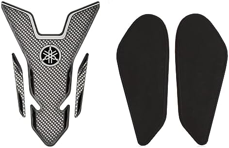 Yamaha Bike Knee Tank Pad for FZX15 (Y6A00WTKPD21), Matt Black Tank Pad ...