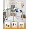 CubiCubi Electric Standing Desk, 48 x 24 Inches Height Adjustable Table ...